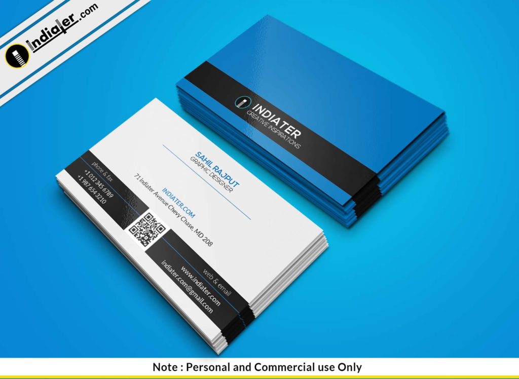 100+ Free Best Business Visiting Card Design PSD Templates - Indiater