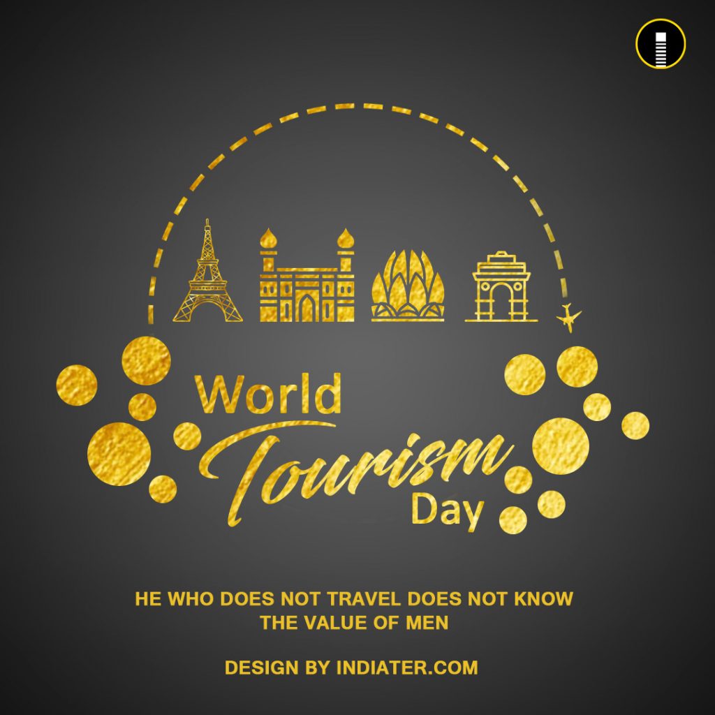 World Travel Banner Travel Around The World Poster. Tourism And