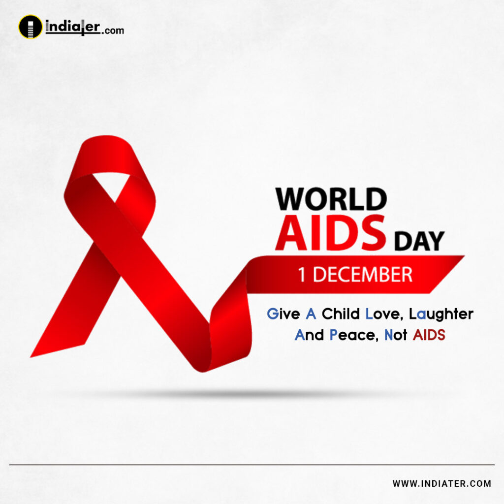 Free Aids Day Awareness with Quotes Instagram Posts Psd Template - Indiater