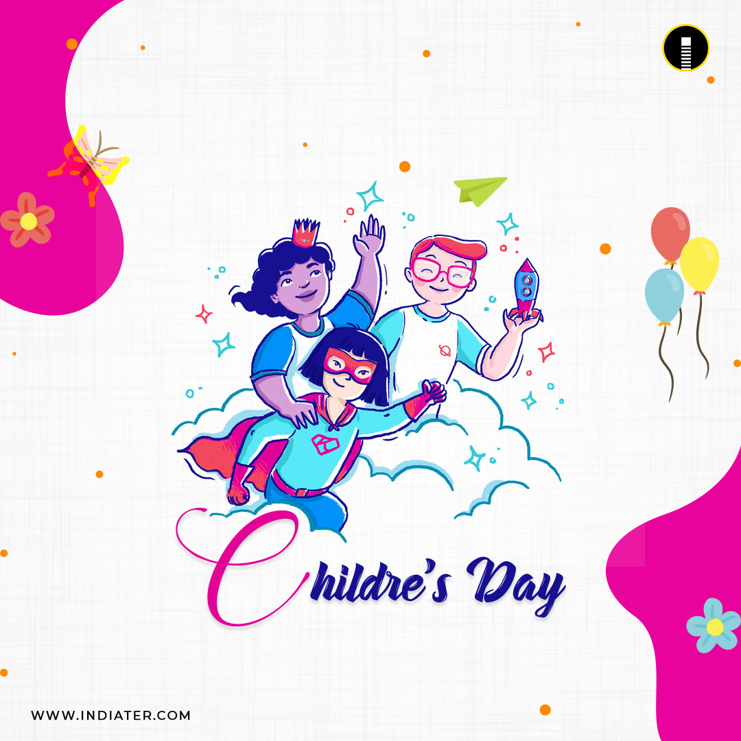 Free Beautiful Greeting Cards For Happy Children s Day Wishes PSD Free Beautiful Greeting Cards For Happy Children s Day Wishes PSD